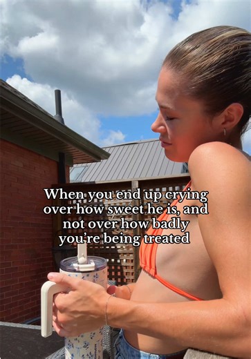 Crying over him being sweet, not the pain 😌 #lifetruths #softgirltok #softlaunch #datinglife #thatfeeling