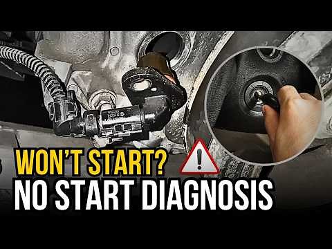 How to Diagnose a No-Crank, No-Start Problem Step by Step