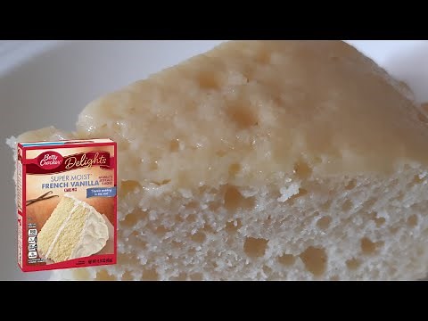 HOW TO MAKE A BOX CAKE TASTE HOMEMADE | FRENCH VANILLA | SUPER MOIST CAKE | BOX CAKE MIX HACK