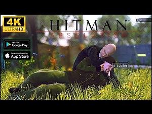 HITMAN ABSOLUTION - MOBILE | Chicago | Chapter 1 - gardens | tablet gameplay