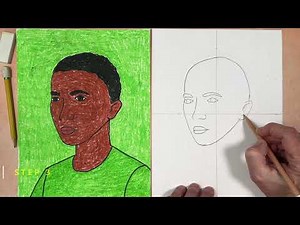 How to Draw a Van Gogh Style Self Portrait