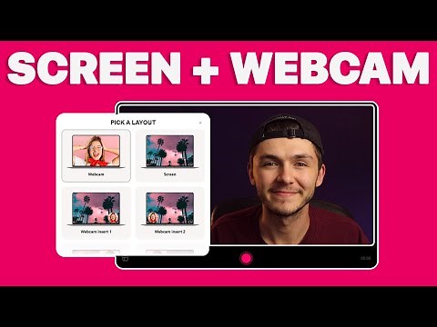How to Record Webcam and Screen at the Same Time (NO DOWNLOAD)