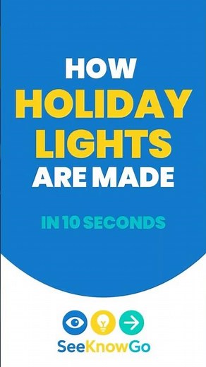 The Making of Christmas Lights 🎄 | Quick 10-Second Factory Short