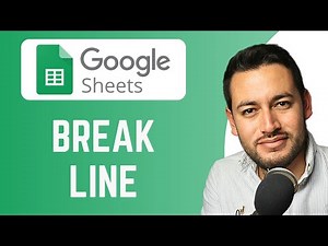 How To Break Line in Google Sheets | Insert Line Break | Google Sheets Tutorial