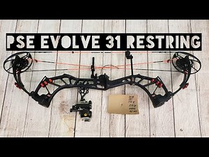 PSE Evolve 31 Restring @ The Archeryshack