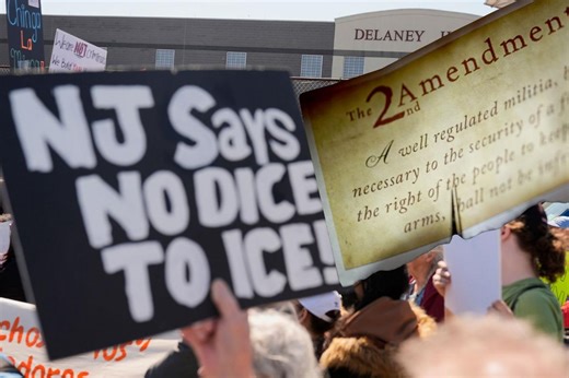 Can you bring a gun to a protest in NJ?