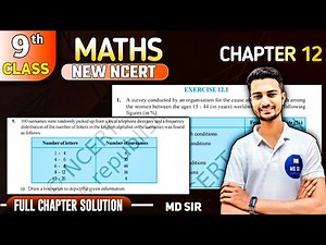 Class 9 Maths Chapter 12: FULL CHAPTER | Statistics | MD Sir