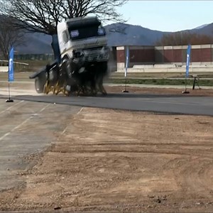 2.9M views · 166 reactions | This barrier can stop a 7.5-ton truck! | Your Future Car by Autoblog | Facebook