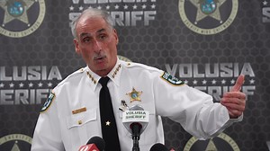 26K views · 345 reactions | Sheriff Mike Chitwood answers questions from the media about the arrest of a now-former VSO deputy who is charged with bribery, battery, false imprisonment, and solicitation to commit prostitution. | Volusia Sheriff's Office | Facebook