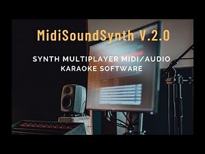 MidiSoundSynth Midi Multiplayer Audio Karaoke SoundFonts Synyh (English)