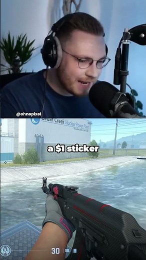 Cheap iBuyPower Holo Sticker in Game 😲 #ohnepixel #cs2 #csgo #counterstrike #cs2skins #cs2stickers