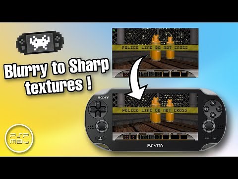 Vita Nearest Neighbour plugin , Blurry to Sharp Pixelated textures !