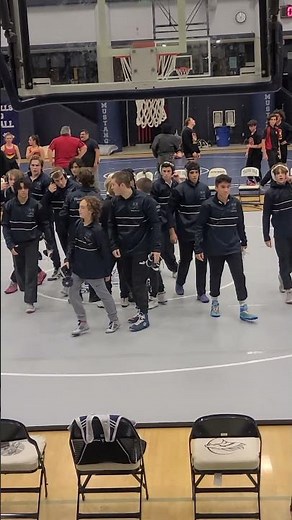 THHS Dual vs Mission HS Wrestling (November 28, 2023) - Team Chant for JT