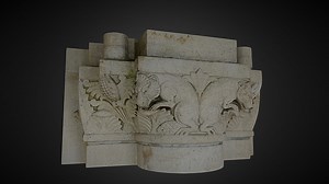 Pilaster Capital Type 4 - 3D model by Heritage Documentation Programs (@heritagedocumentationprograms)