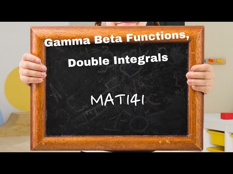 Gamma Beta Functions, Double Integrals
