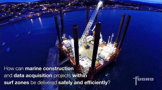 The innovative WaveWalker 1 is suitable for #geotechnical site investigation, drilling, trenching, pipeline and cable laying, blasting and #marine work. #Offshore #AskFugro | Fugro
