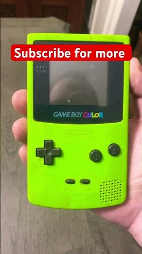 Who Remembers the Game Boy Color?