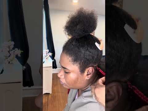 Red Highlight Goddess Box Braids