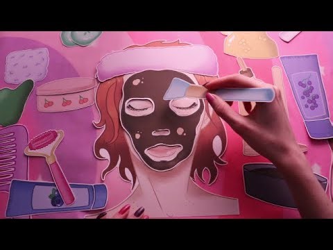 ASMR Perfectly Pampering Paper Spa (layered sounds)