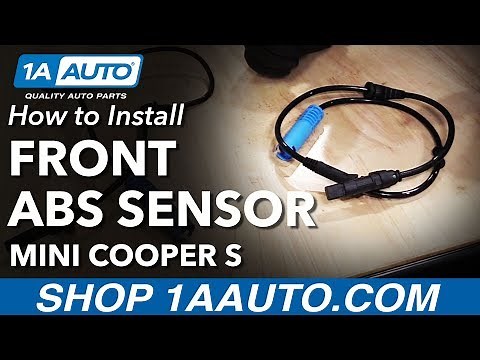 How to Install Front ABS Sensor on a 2002-08 Mini Cooper