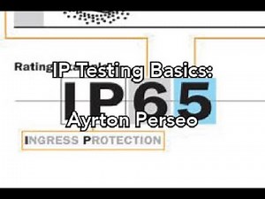 IP Testing Basics with @AYRTONLIGHTING
