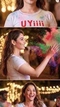 You Need a Holi Prompt Like This 😉 #shorts #holi