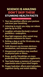 SCIENCE IS AMAZING DON’T SKIP THESE STUNNING HEALTH FACTS #holistichealth #holistic #wellness #wellnessjourney #healthylifestyle #health #holisticmagazine | Holistic Magazine