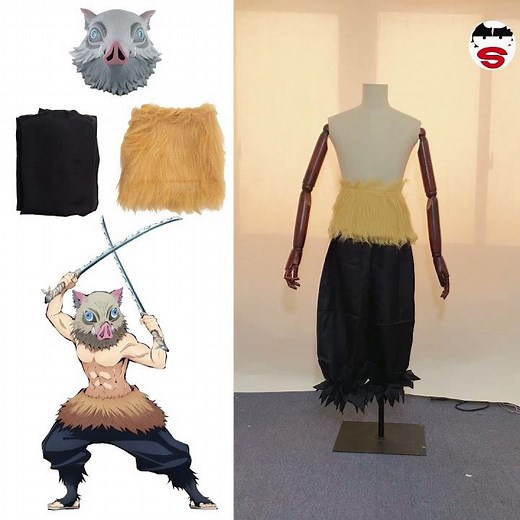 Demon Slayer Inosuke Cosplay
