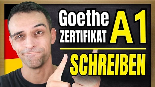 Goethe A1 Zertifikat | Schreiben | Writing Part