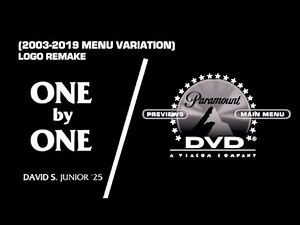 Paramount DVD (2003-2019) "Menu Variation" Logo Remake (January 2025 V1)