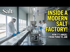 Inside the Salt Factory: How Salt Is Made and Used Worldwide | The Journey of Salt Production