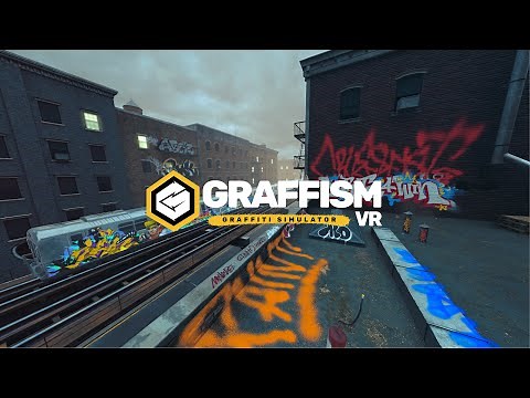 Graffism VR Official Trailer - Graffiti simulator - VR Graffiti Game