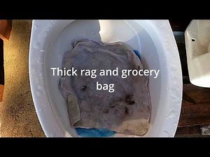 TOTO Drake/High Bucket Tank siphon jet plugged performance tests