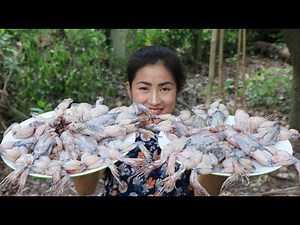 Yummy Deep Fried Frogs Cooking - Crispy Frogs Recipe cooking by countryside life TV.