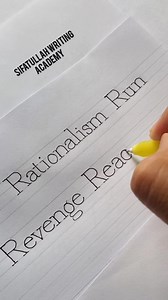 924K views · 10K reactions | How to write Word smoothly || Word writing -R কিভাবে সুন্দর করে ওয়ার্ড লিখা ভালো করে লিখবেন? #sifatullahwritingacademy #handwritingchallenge #handwriting #English | Sifatullah Writing Academy | Facebook