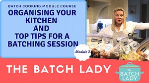 6.4K views · 94 reactions | For anyone looking to embark on a batch cooking session, like the 10 meals in 1 hr or the 3 for the fridge 3 for the freezer sections, this is a great module to watch to help you get your kitchen prepped in advance. Happy Batching | The Batch Lady | Facebook
