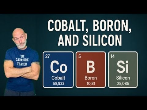 Cobalt, Boron & Silicon: The Forgotten Power Trio of Health #minerals #cobalt