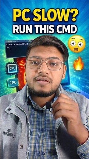 One CMD Command to Fix Slow Windows PC 😱 #shorts #pc