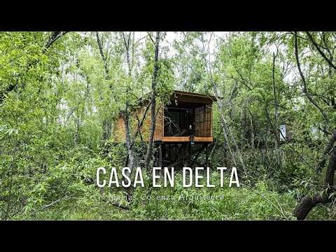 A Prefab Timber House Floating in the Buenos Aires Delta | Casa en Delta