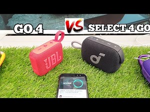 Soundcore Select 4 Go vs. JBL Go 4 | Bass Test😱💥