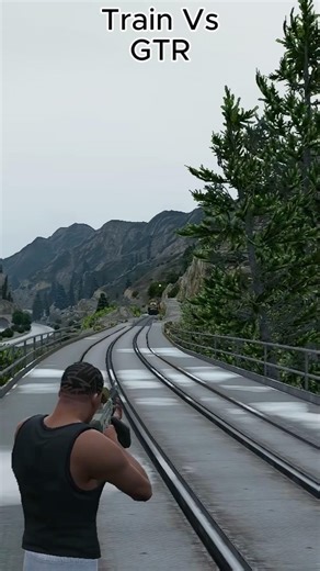 Can GTR stop the Train #shorts#gta5