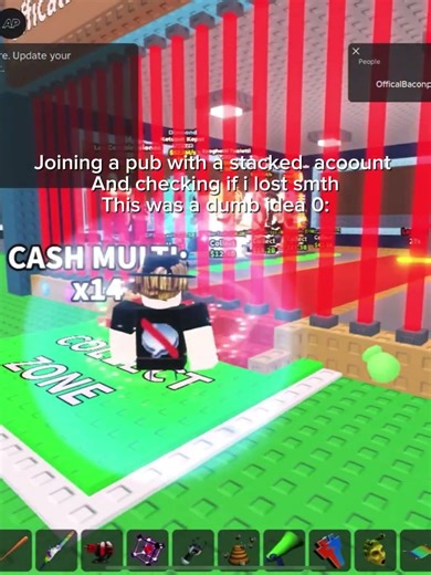 Joining a public on a stacked ass account