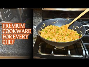 Calphalon Contemporary Nonstick 12 Inch Flat Bottom Wok: Premium Cookware For Every Chef