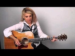 Acoustic Guitar Lesson - #3 Rake Strum & Hammered Chords - Janet Robin
