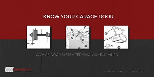 Know Your Garage Door System - Garage Door Terminology Explained - Upright door service