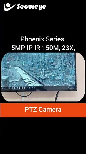 Secureye Phoenix Series 5MP PTZ Camera | 23X Zoom & 150M IR Range for Ultimate Security #secureye