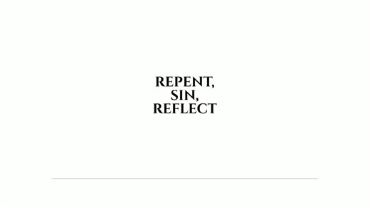 repent, sin, reflect (film noir)