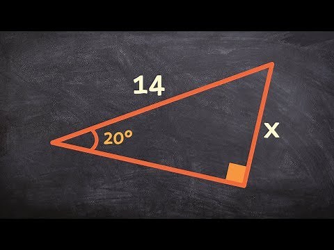 How to use the sine function to find the missing side of a triangle