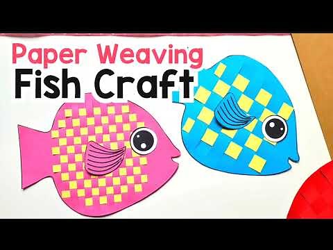 Paper Weaving Fish Craft