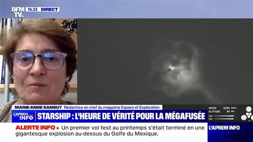 La fusée Starship a explosé peu après être entré dans l'espace
